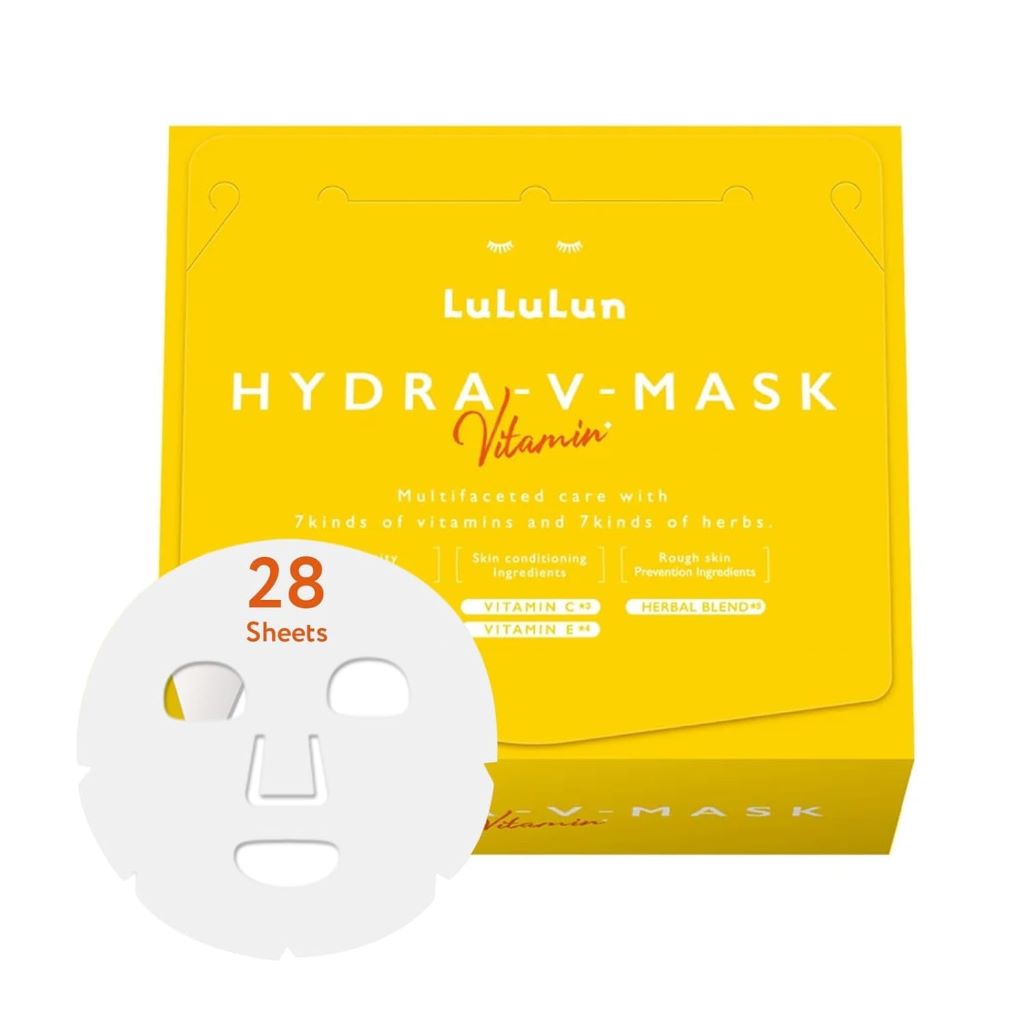 Get Lululun 28pc Vitamin-Packed Facial Hydrating Face Mask with Vitamin C & E 1 count Delivered ...