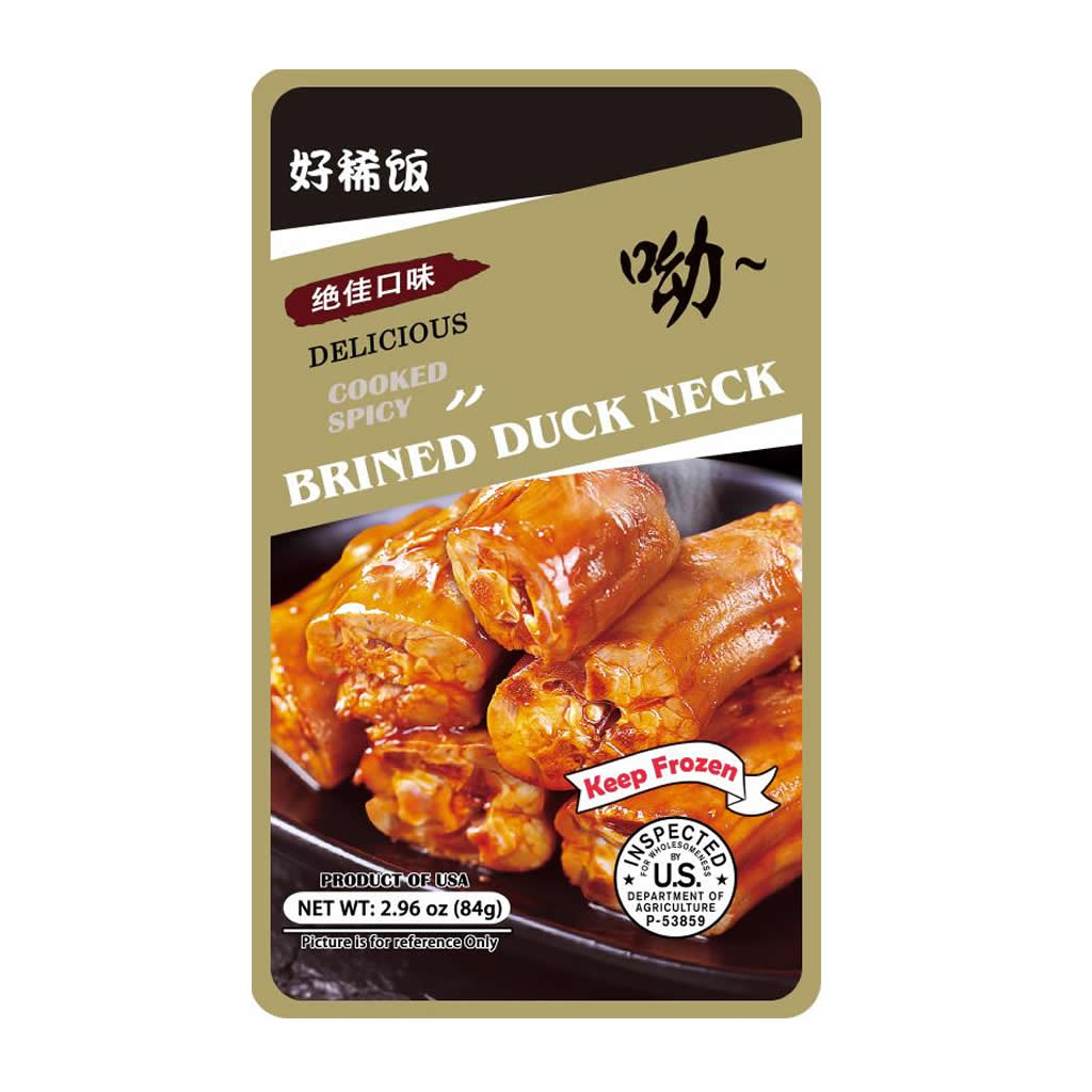 Get Chunwei Chinese Style Braised Spicy Duck Necks, Ready-To-Eat ...