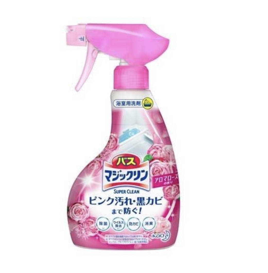 KAO Bathroom Deodorant Cleaner Rose Fragrance - Weee!