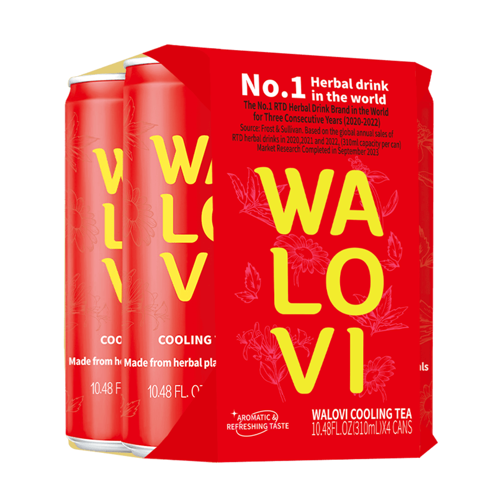 Get WALOVI (WANG LAO JI) HERBAL TEA 310 ml*4 cans Delivered | Weee ...