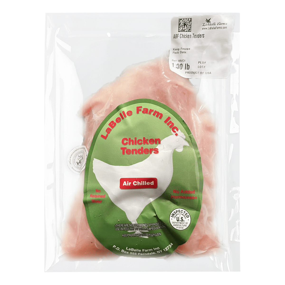 Get All Natural Halal Chicken Tender Frozen 1 lb Delivered | Weee ...