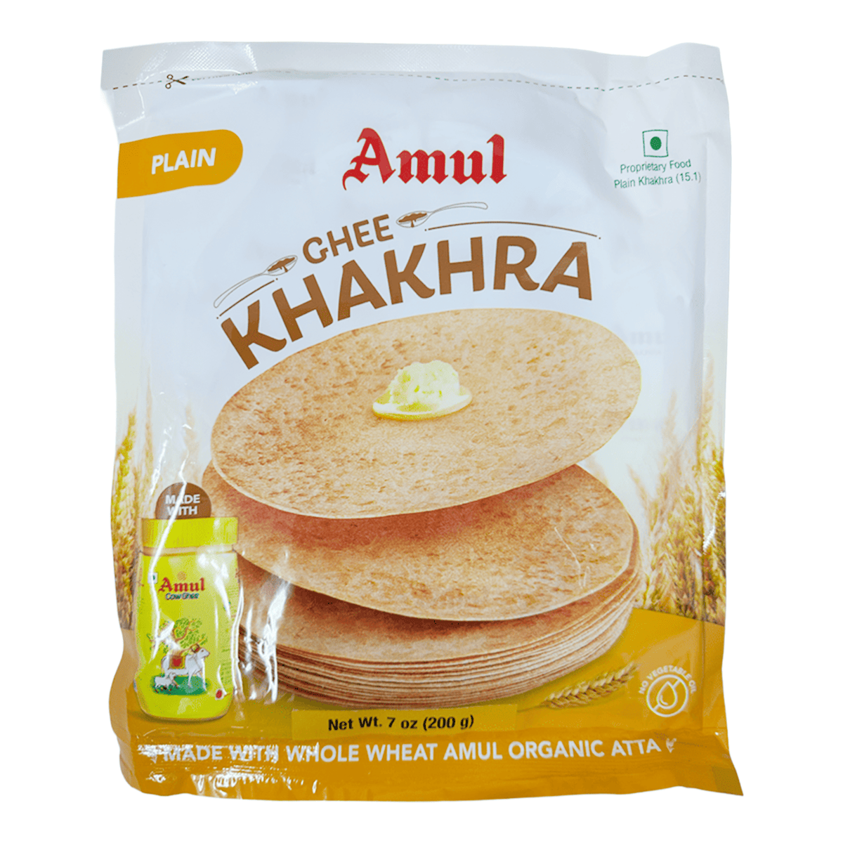 Get AMUL GHEE KHAKHRA 200GM 200 g Delivered | Weee! Asian Market