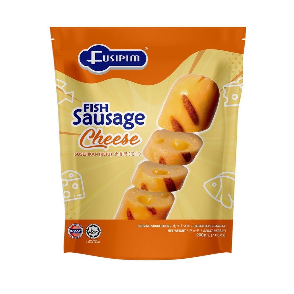 Fusipim Mini Fish Sausage (Cheese) 200 그램 - Weee!