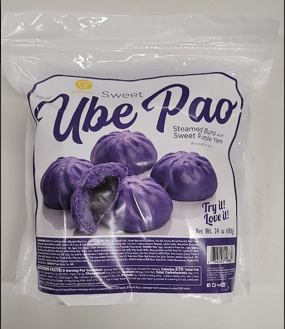 Goldilocks Sweet Ube Pao - Weee!
