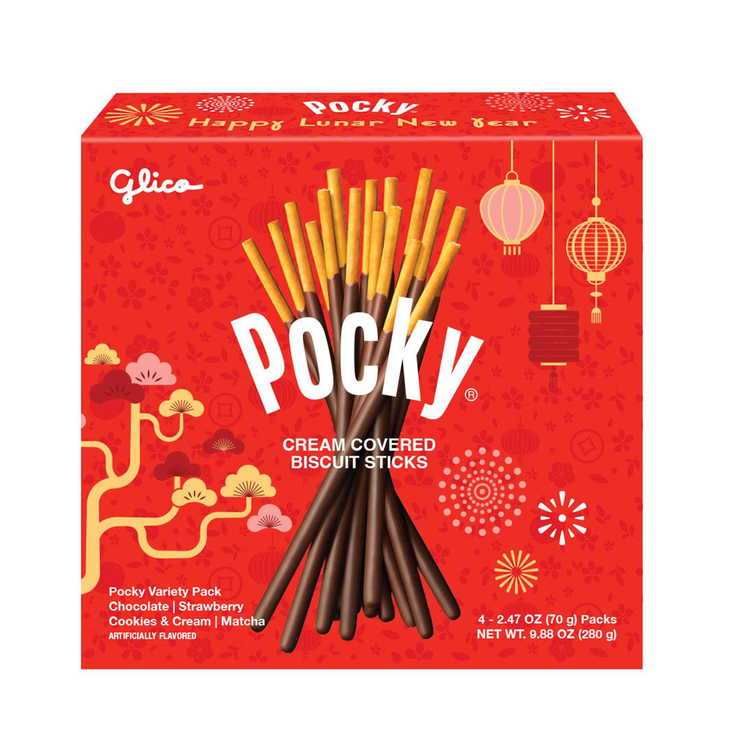 Glico Pocky Happy Lunar New Year Variety Pack 9.88 온스 - Weee!