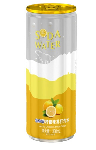 Arctic Ocean Soda Water, Lemon Flavor 6pk - Weee!