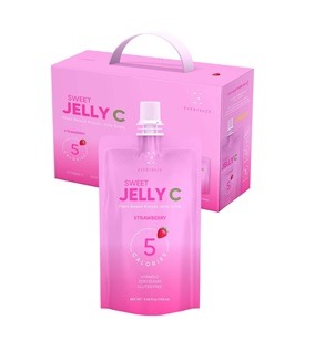 EVERYDAZE Sweet Jelly C Vitamin C Konjac Jelly Strawberry Flavor 10pk - Weee!