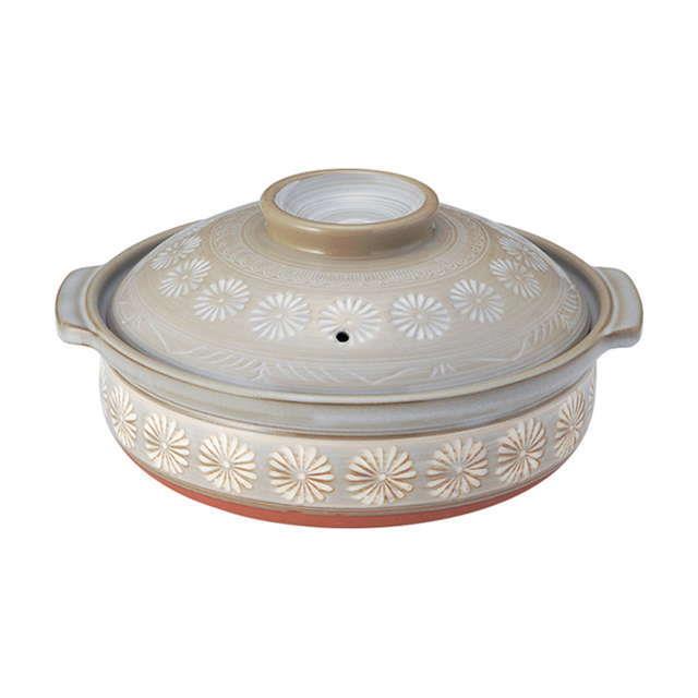 Get GINPO Clay Pot Donabe Size8 2-3 people Delivered | Weee! Asian Market