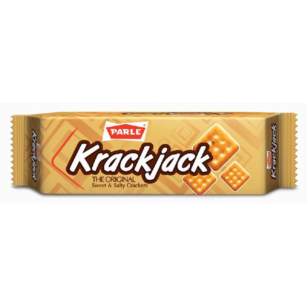 Parle Krack Jack Original Sweet and Salty Crackers - Weee!