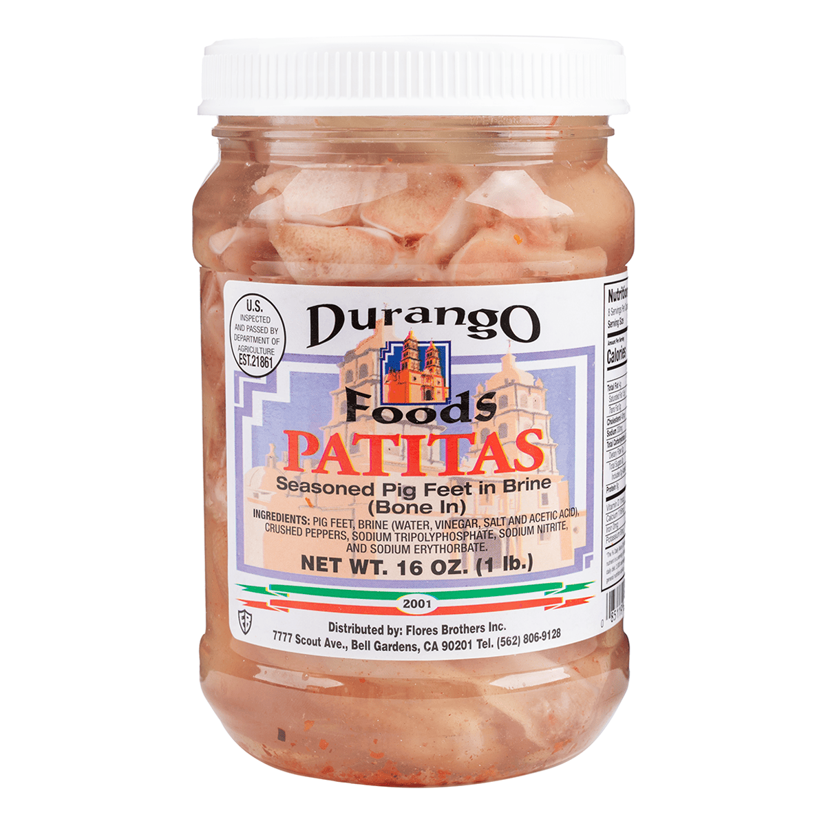 Get Durango Foods seasoned Pig Feet in Brine (Bone in) 16 oz Delivered ...