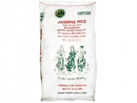Three Ladies Brand Jasmine Rice Large Bag - Weee!