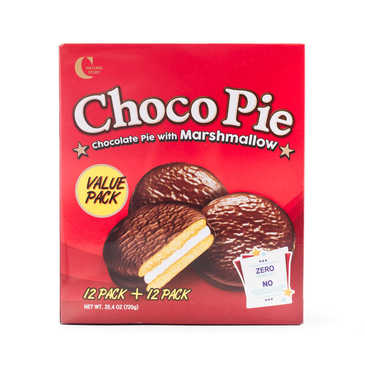 Get Crown Choco Pie Value Pack 12 Pack 12 Pack Delivered Weee Asian