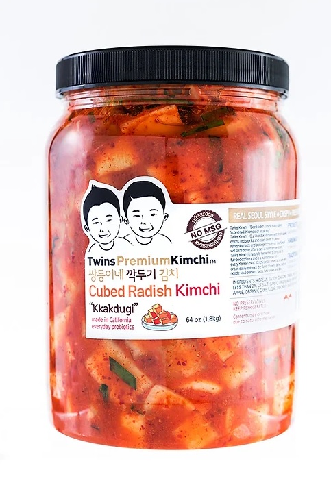 Twins Premium Kimchi Cubed Radish Kimchi - Weee!
