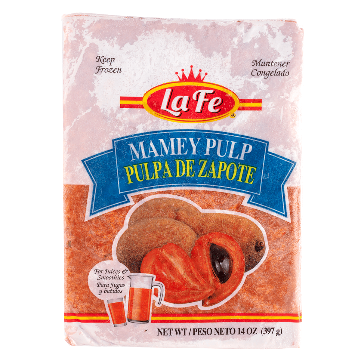 Get La Fe Mamey Fruit Pulp 14 oz Delivered | Weee! Asian Market