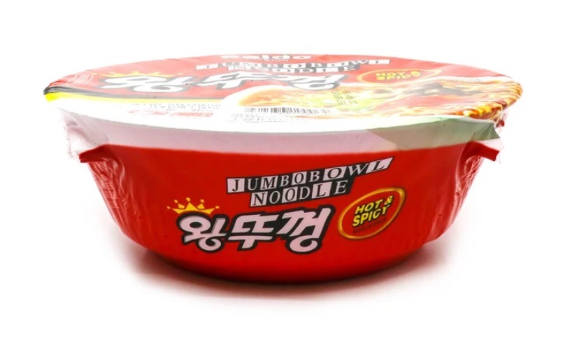 Paldo Jumbo Bowl Noodle, Hot and Spicy Flavor - Weee!