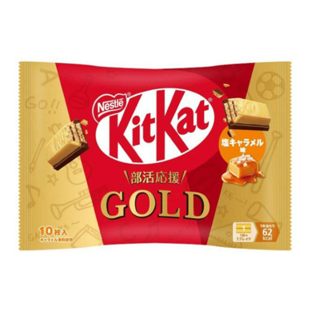 Nestle Kit Kat Gold Salt Caramel 4 盎司 - Weee!