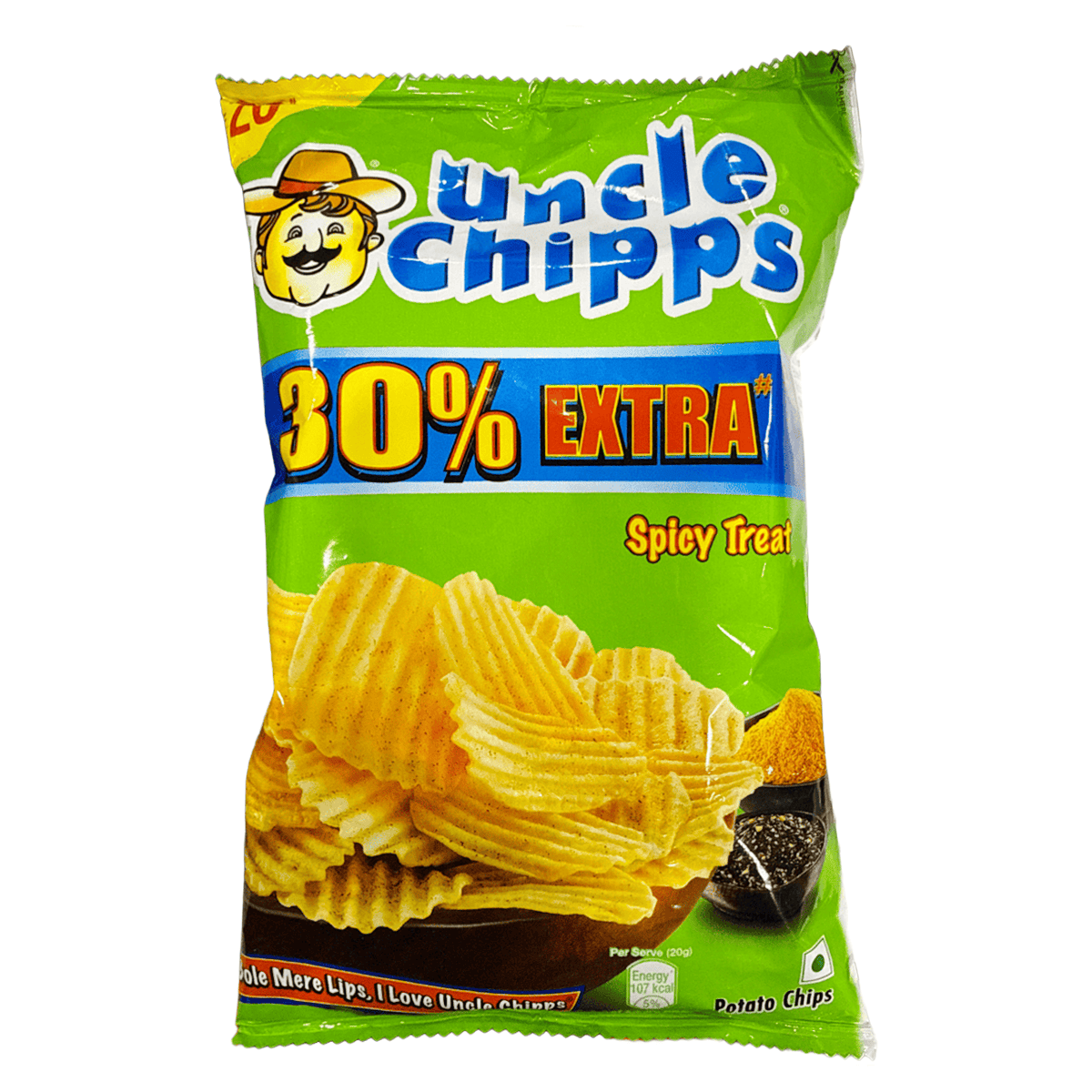 Get Uncle Chipps Potato Chips Spicy Treat Delivered | Weee! Asian Market