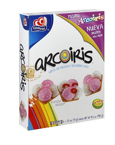 Gamesa Arcoiris Marshmallow Cookies - Weee!