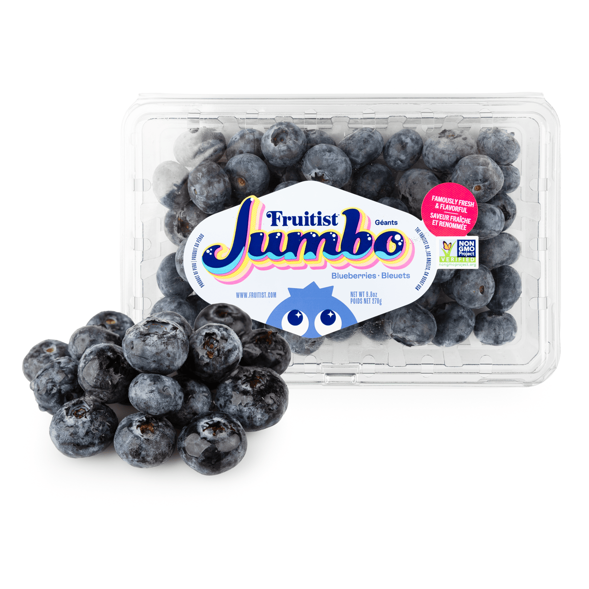 Get Fruitist Jumbo Blueberries 9.8 oz Delivered | Weee! Asian Market