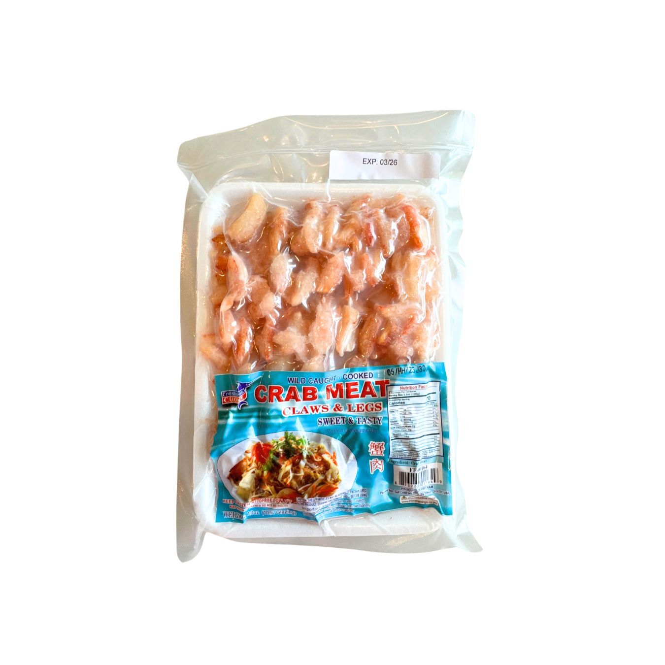 Get Happy Elephant Crab Meat, Frozen 10 oz Delivered | Weee! Asian Market