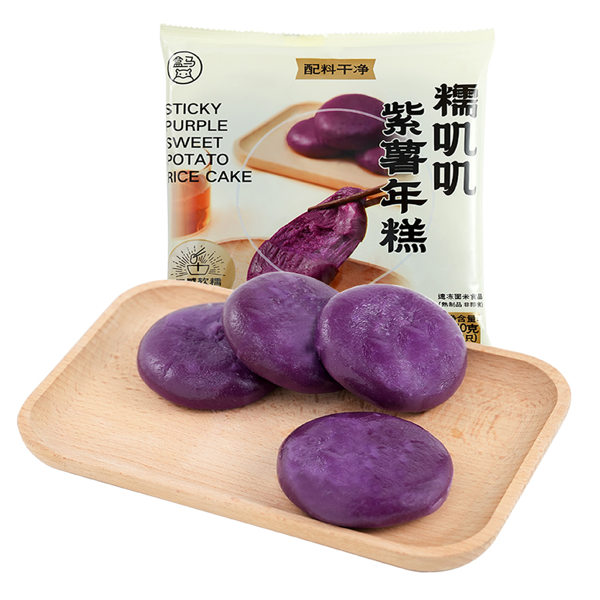 Get HEMA STICKY PURPLE SWEET POTATO RICE CAKE 240 g Delivered | Weee ...