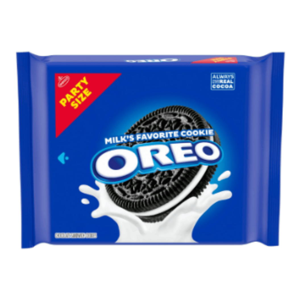 Get Oreo original Chocolate Sandwich Cookies Party Size 24.16 oz ...