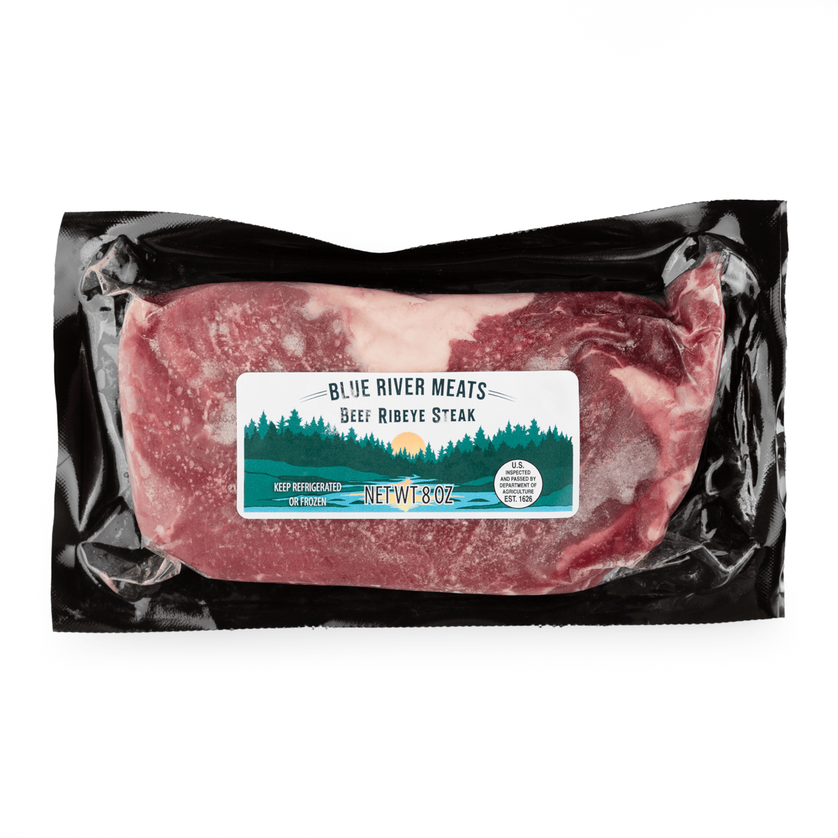 Get Beef Ribeye Steak, Frozen 8 oz Delivered | MásGusto Latino Market