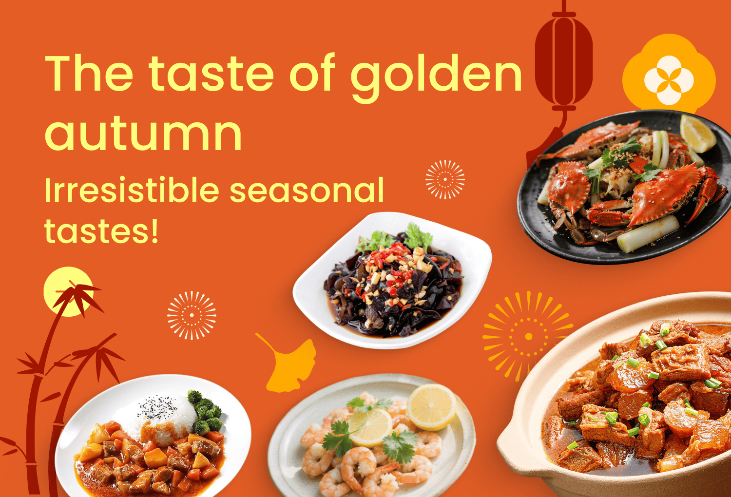 The taste of golden autumn