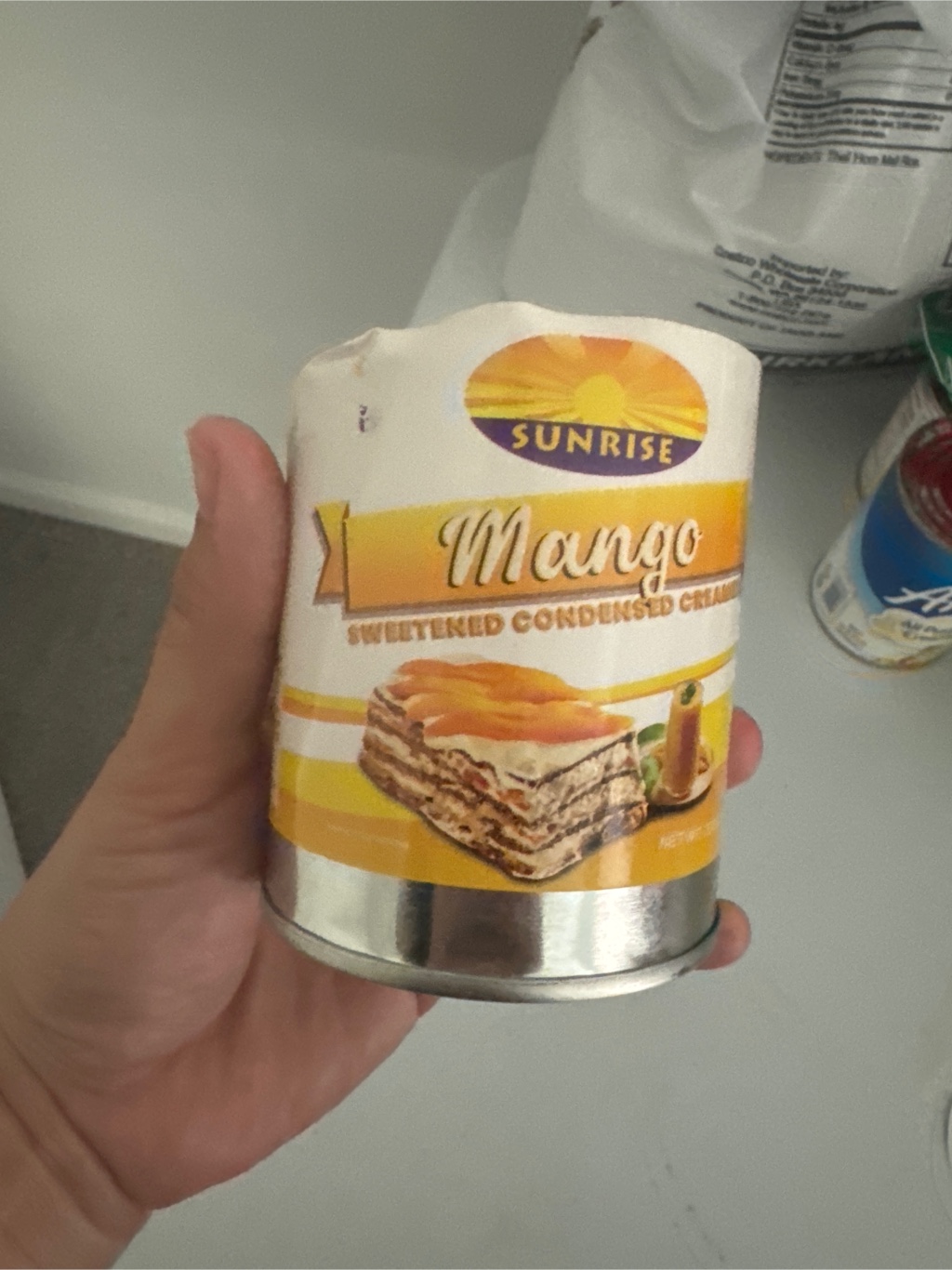 Get Sunrise Sweetened Condensed Creamer, Mango Flavor Delivered Weee ...