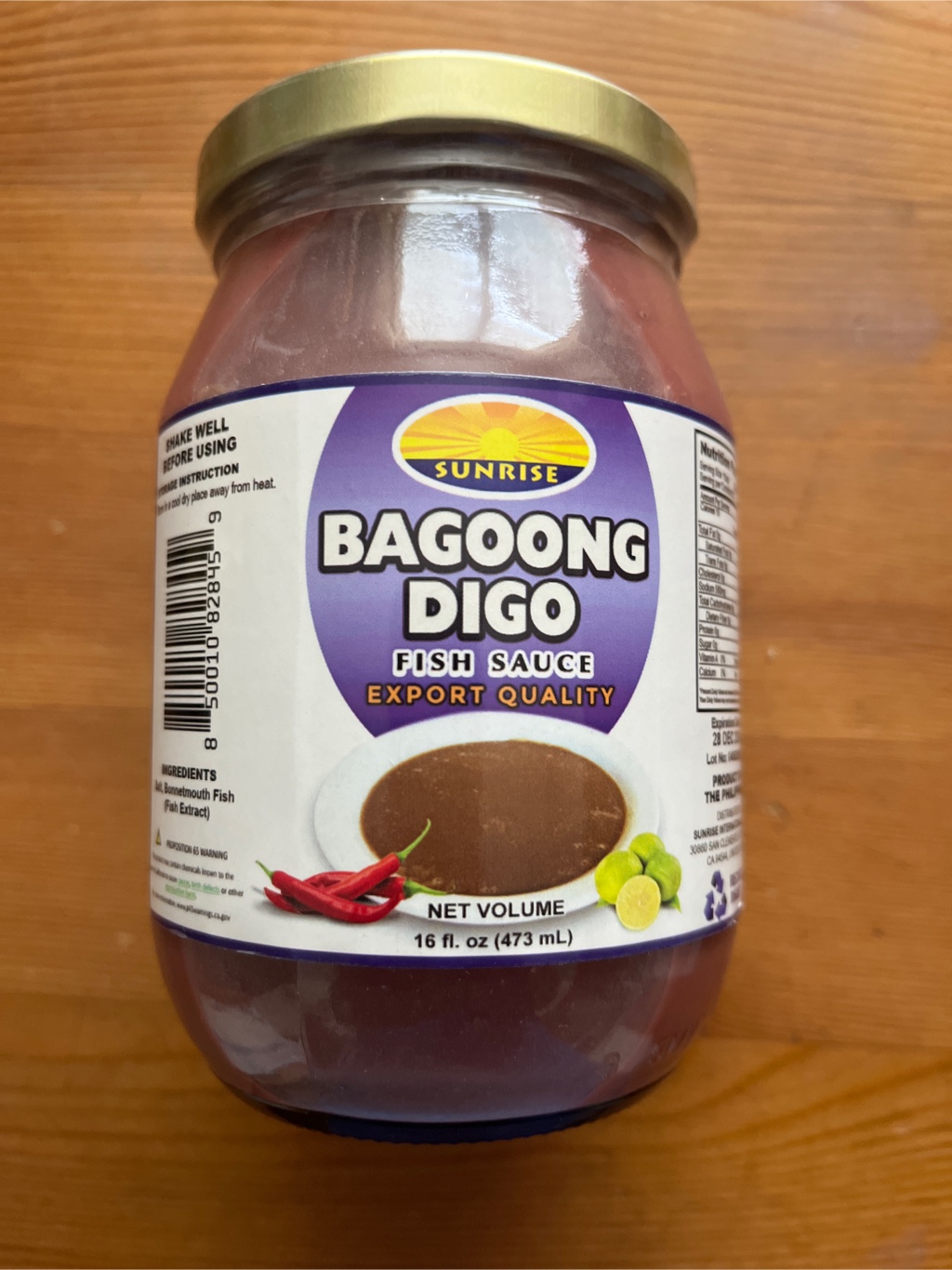 Bagoong Clipart