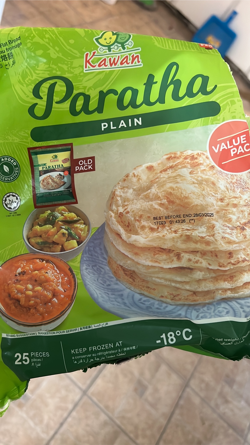 Kawan Plain Paratha