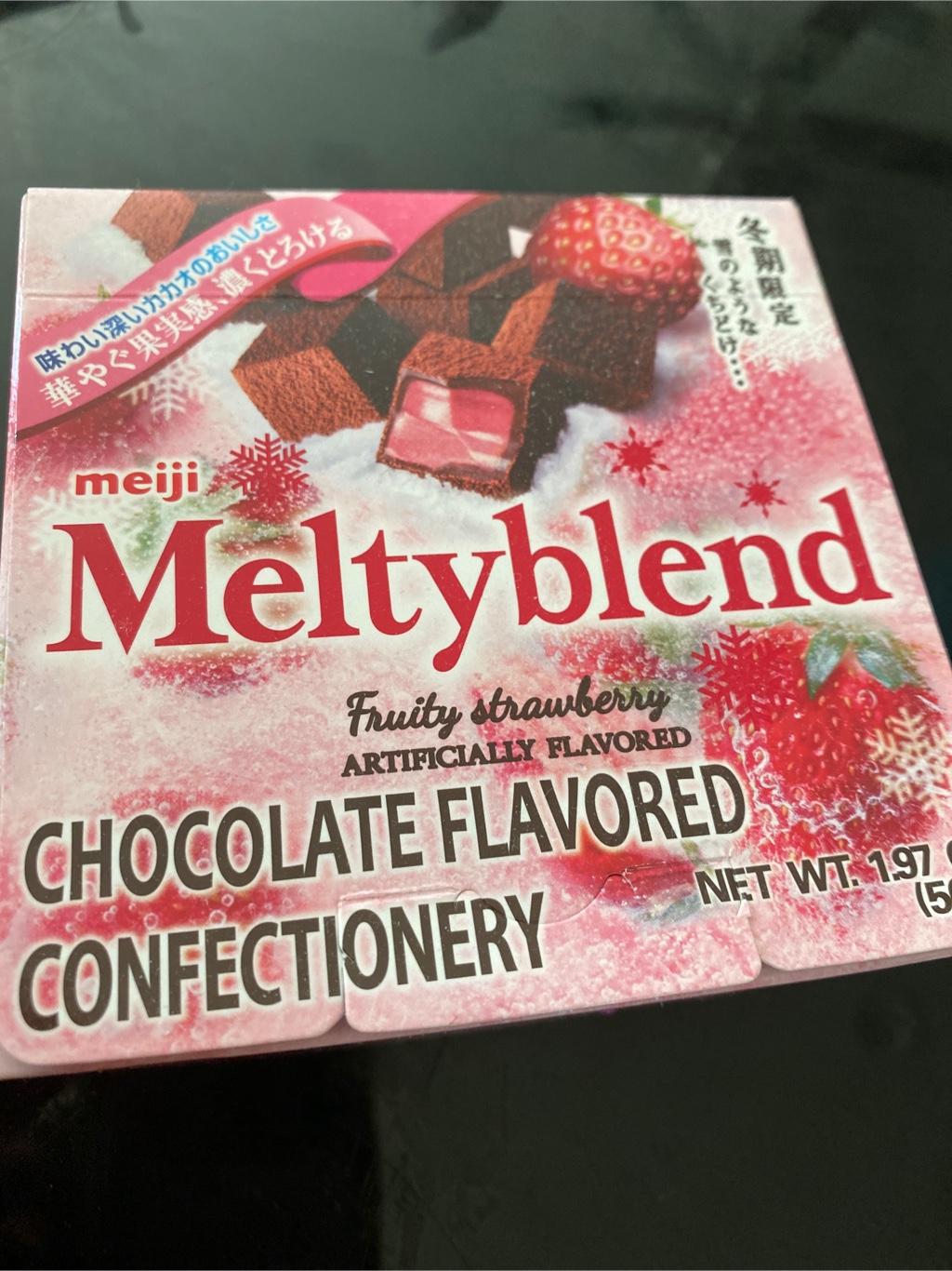 Meiji Chocolate Strawberry