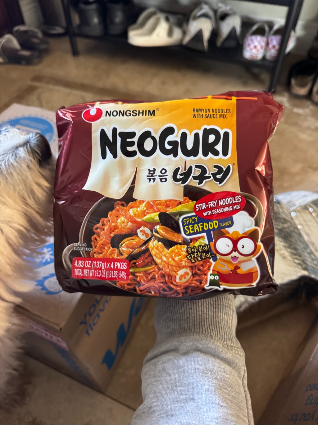 Neoguri Ramen Stir Fry