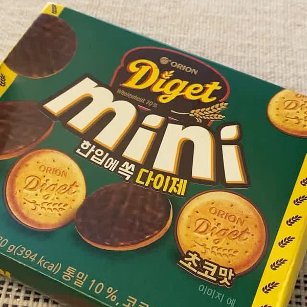 Orion Mini Chocolate Digestive Biscuits