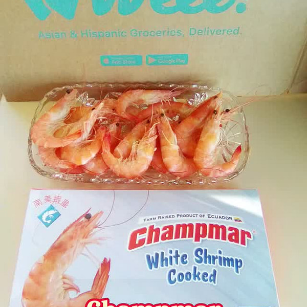 Champmar White Shrimp Cooked