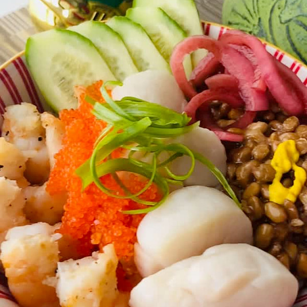 Natto Seafood Bowl
