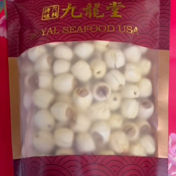Kowloon Tong Jianning Coreless White Lotus Seeds, Natural, No Additives ...