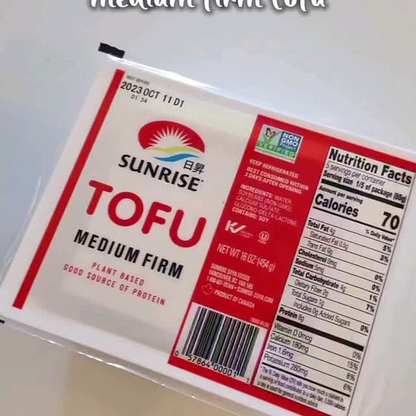 sunrise medium firm tofu