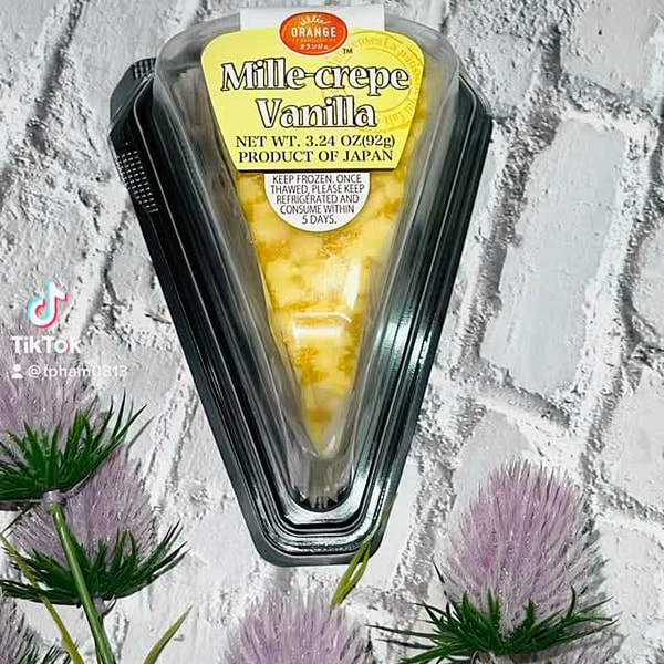 [Review] Orange Brand Mille Crepe - Vanilla Flavor
