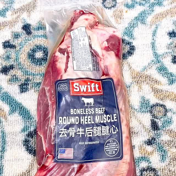 Swift Boneless Beef Round Heel Muscle