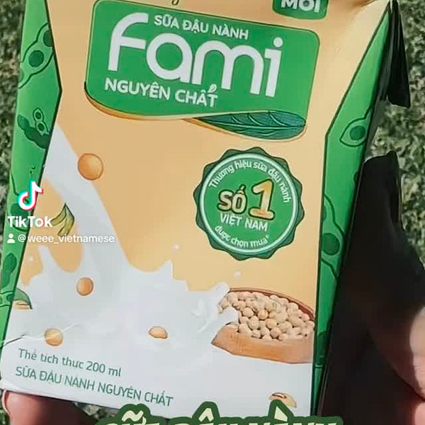Fami Sua Dau Nanh Viet Nam l Soymilk 🥛🍶