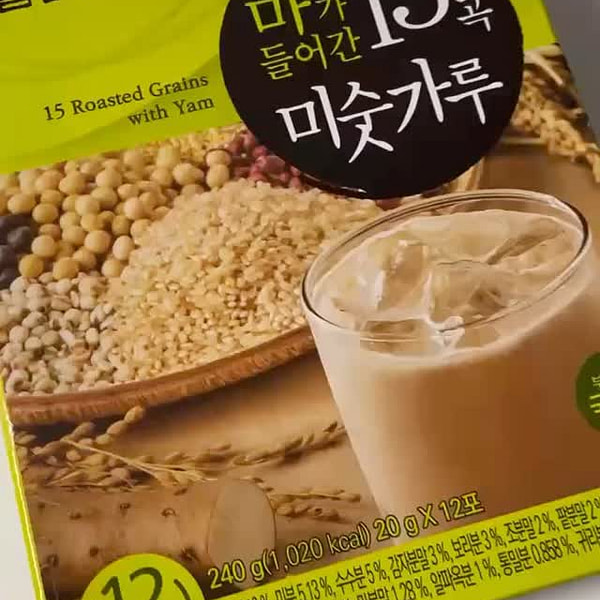 DAMTUH 15 Grains Yam Nutrition Powder Breakfast Meal Replacement Powder ...