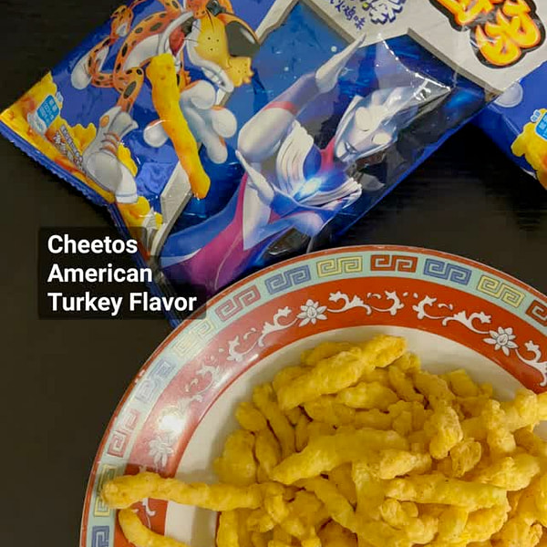 Cheetos American Turkey Flavor