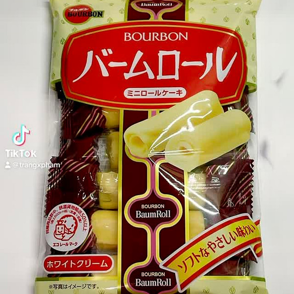 [Review] Bourbon Baum Roll Cookies