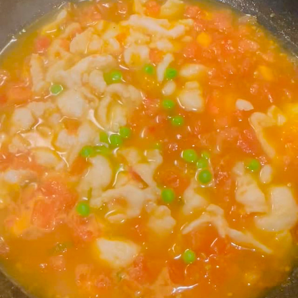 Tomato Basa Fish Fillet Soup