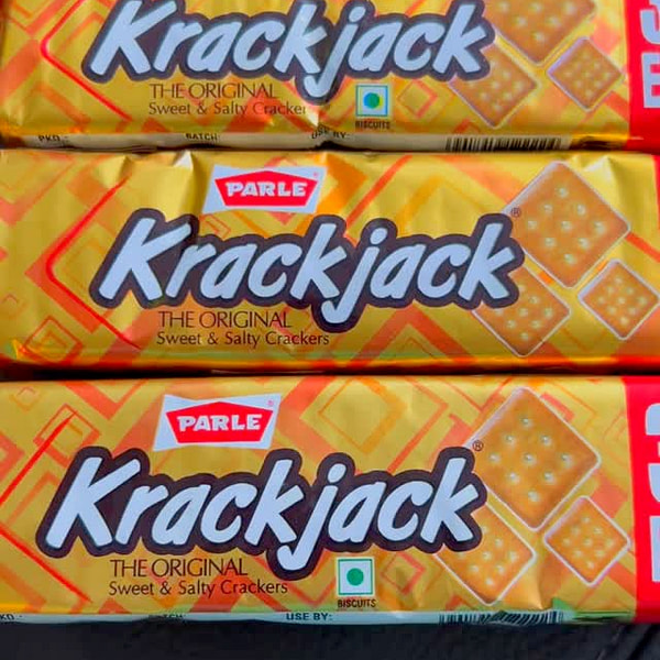 Parle Krack Jack Soda Crackers 60g