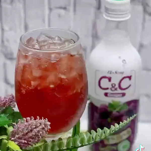 [Review] C&C Grape Flavored Sparkling Drink