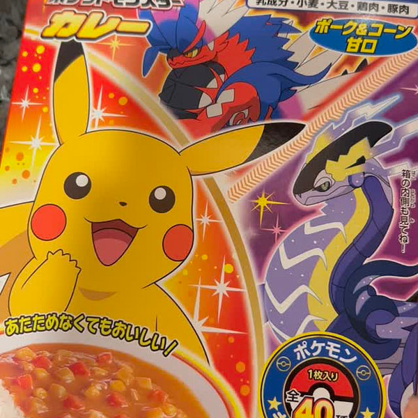 Pokémon curry