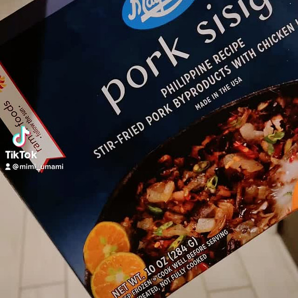 Magnolia Pork Sisig Taste Test 🙂
