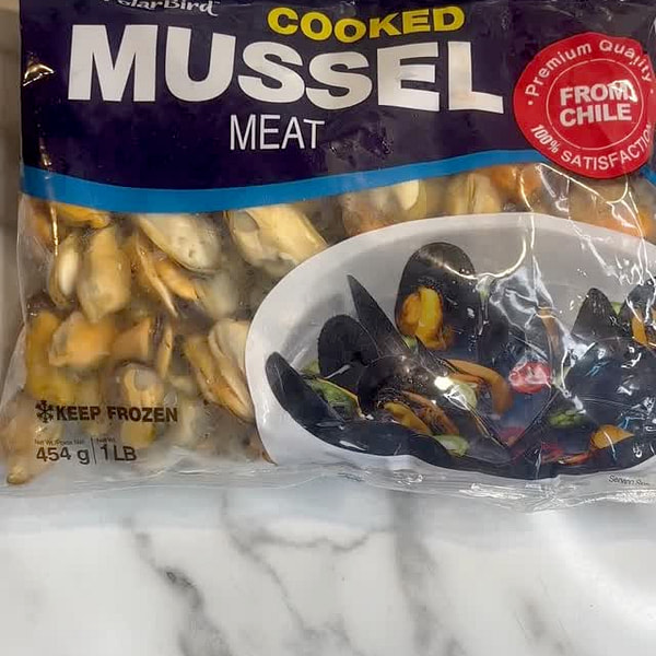 Cooked Mussel Meat